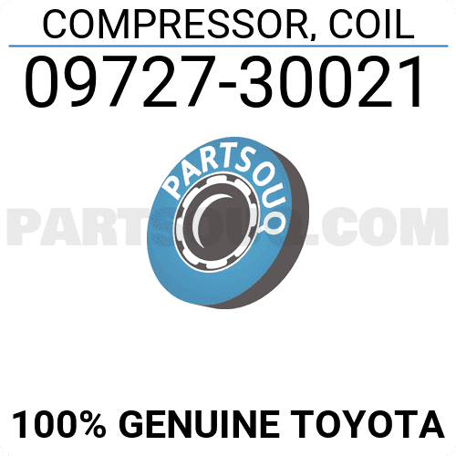 COMPRESSOR, COIL 0972730021 | Toyota Parts | PartSouq