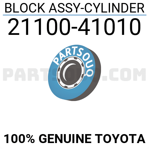 BLOCK ASSY-CYLINDER 2110041010 | Toyota Parts | PartSouq