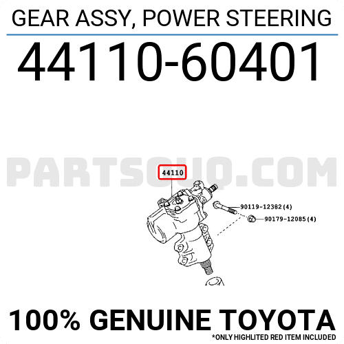 GEAR ASSY, POWER STEERING 4411060401 | Toyota Parts | PartSouq