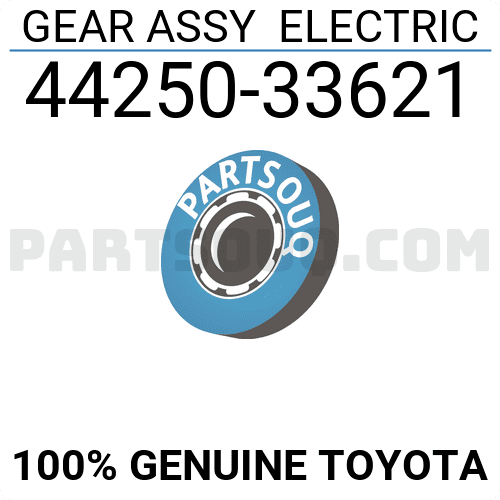GEAR ASSY ELECTRIC 4425033621 | Toyota Parts | PartSouq