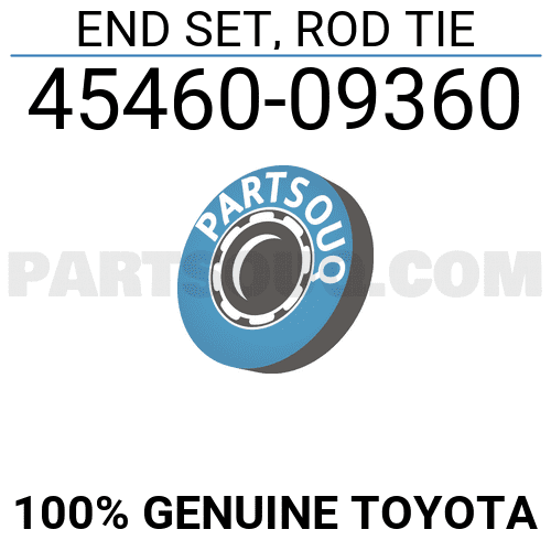 END SET, ROD TIE 4546009360 | Toyota Parts | PartSouq