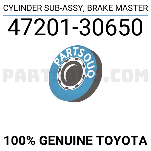 CYLINDER SUB-ASSY, BRAKE MASTER 4720130650 | Toyota Parts | PartSouq