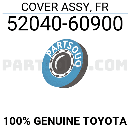 COVER ASSY, FR 5204060900 | Toyota Parts | PartSouq