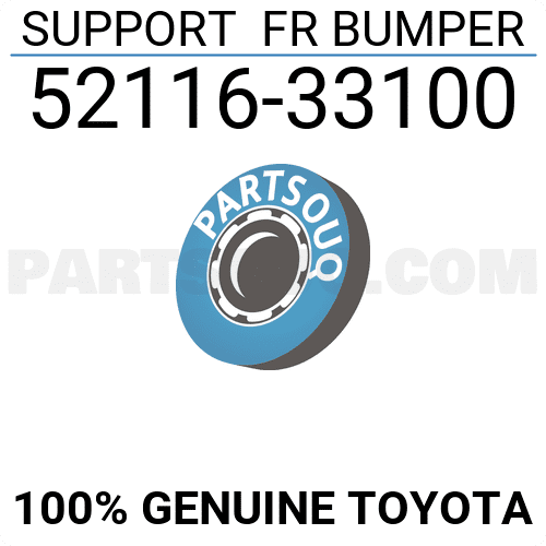 SUPPORT FR BUMPER 5211633100 | Toyota Parts | PartSouq