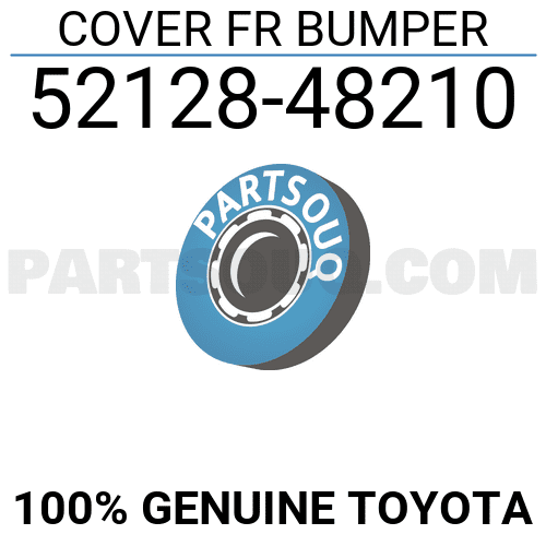 COVER FR BUMPER 5212848210 | Toyota Parts | PartSouq