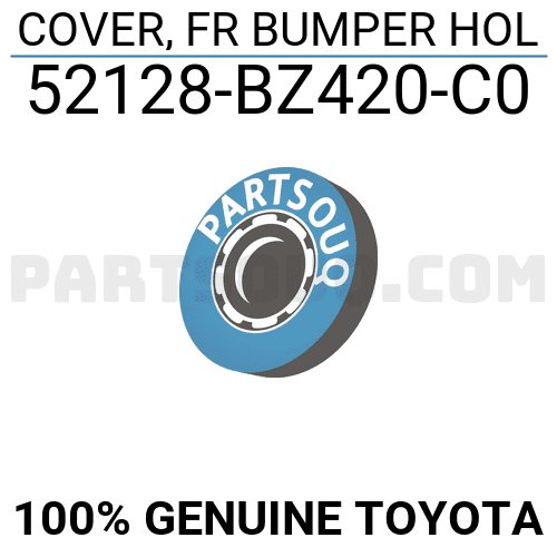 COVER, FR BUMPER HOL 52128BZ420C0 | Toyota Parts | PartSouq