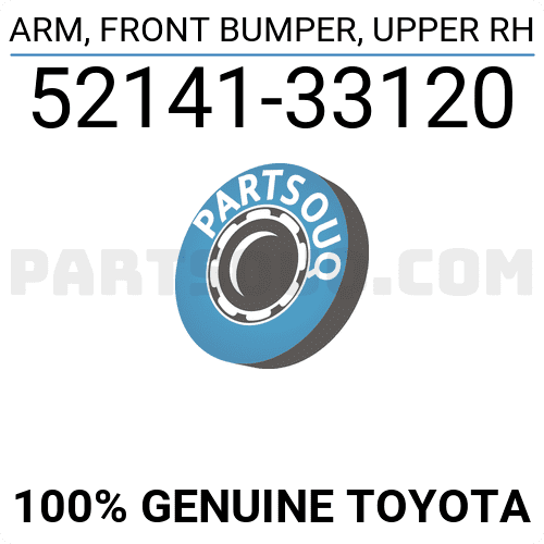 ARM, FRONT BUMPER, UPPER RH 5214133120 | Toyota Parts | PartSouq