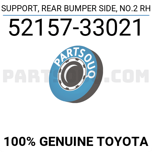 SUPPORT, REAR BUMPER SIDE, NO.2 RH 5215733021 | Toyota Parts | PartSouq