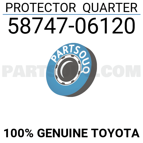 PROTECTOR QUARTER 5874706120 | Toyota Parts | PartSouq