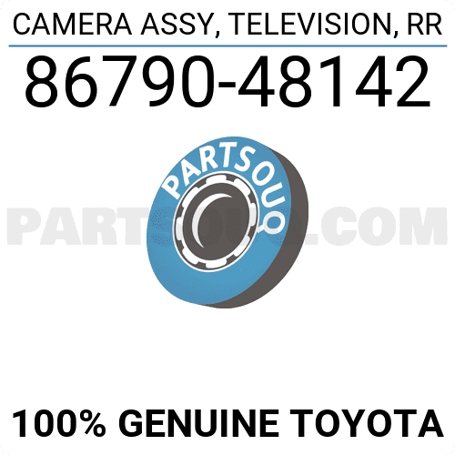 CAMERA ASSY, TELEVISION, RR 8679048142 | Toyota Parts | PartSouq
