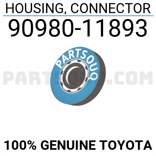 HOUSING, CONNECTOR 9098011893 | Toyota Parts | PartSouq