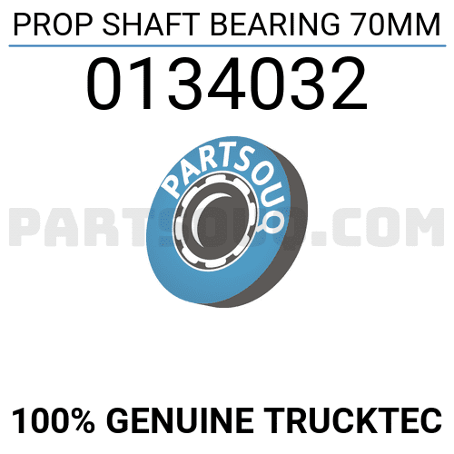 PROP SHAFT BEARING 70MM 0134032 | TruckTec Parts | PartSouq