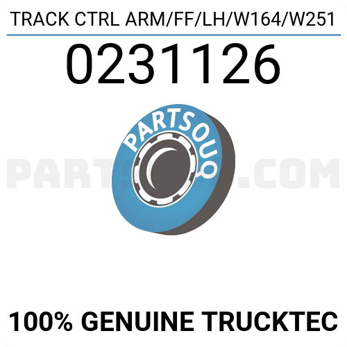 TRACK CTRL ARM/FF/LH/W164/W251 0231126 | TruckTec Parts | PartSouq