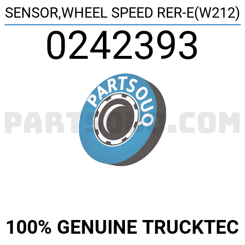 SENSOR,WHEEL SPEED RER-E(W212) 0242393 | TruckTec Parts | PartSouq