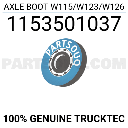 AXLE BOOT W115/W123/W126 1153501037 | TruckTec Parts | PartSouq