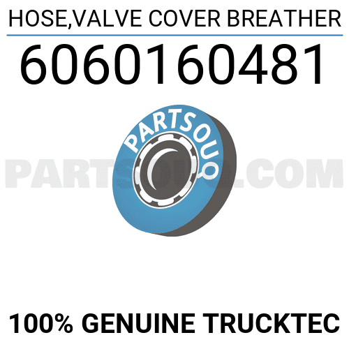 HOSE,VALVE COVER BREATHER 6060160481 | TruckTec Parts | PartSouq