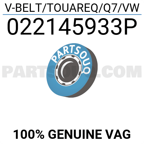 V-BELT/TOUAREQ/Q7/VW 022145933P | VAG Parts | PartSouq
