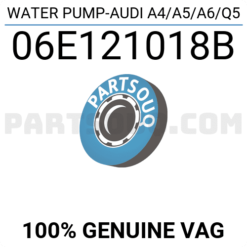WATER PUMP-AUDI A4/A5/A6/Q5 06E121018B | VAG Parts | PartSouq