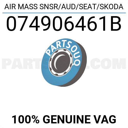 AIR MASS SNSR/AUD/SEAT/SKODA 074906461B | VAG Parts | PartSouq