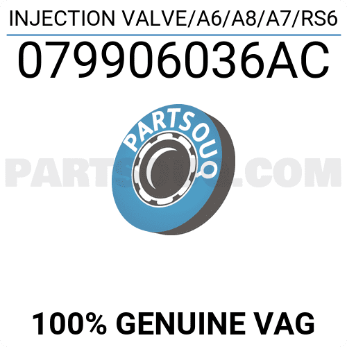 INJECTION VALVE/A6/A8/A7/RS6 079906036AC | VAG Parts | PartSouq