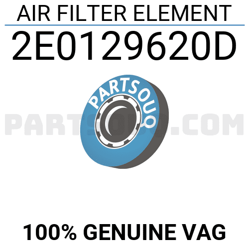 AIR FILTER ELEMENT 2E0129620D | VAG Parts | PartSouq