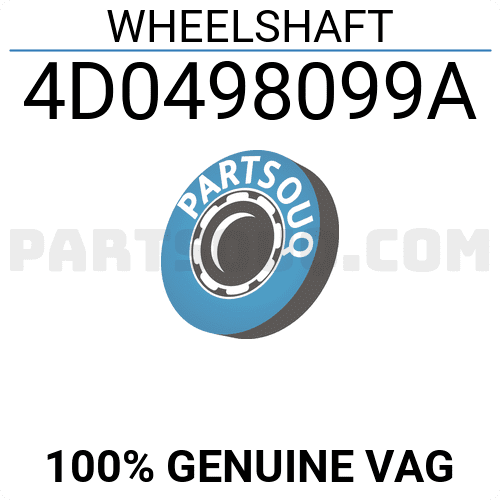 WHEELSHAFT 4D0498099A | VAG Parts | PartSouq