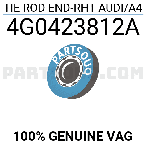 TIE ROD END-RHT AUDI/A4 4G0423812A | VAG Parts | PartSouq