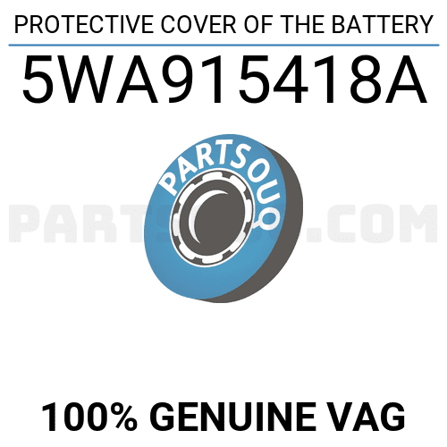 PROTECTIVE COVER OF THE BATTERY 5WA915418A | VAG Parts | PartSouq