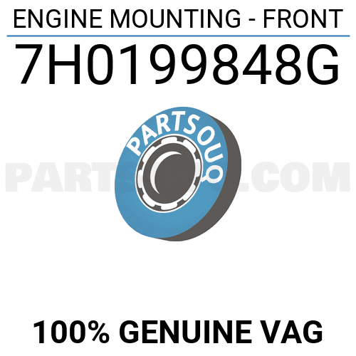 ENGINE MOUNTING - FRONT 7H0199848G | VAG Parts | PartSouq