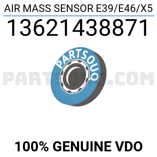 AIR MASS SENSOR E39/E46/X5 13621438871 | VDO Parts | PartSouq