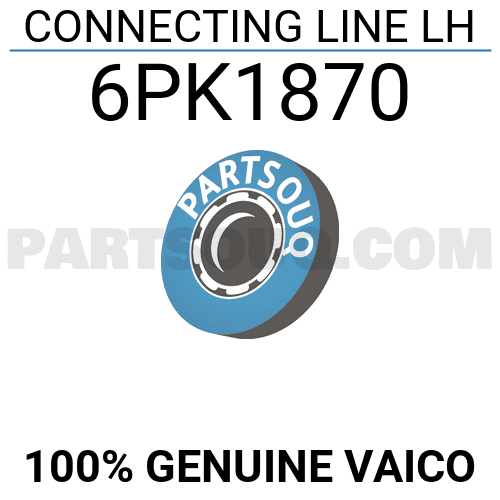 CONNECTING LINE LH 6PK1870 | Vaico Parts | PartSouq