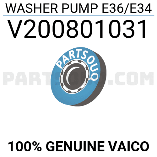 WASHER PUMP E36/E34 V200801031 | Vaico Parts | PartSouq