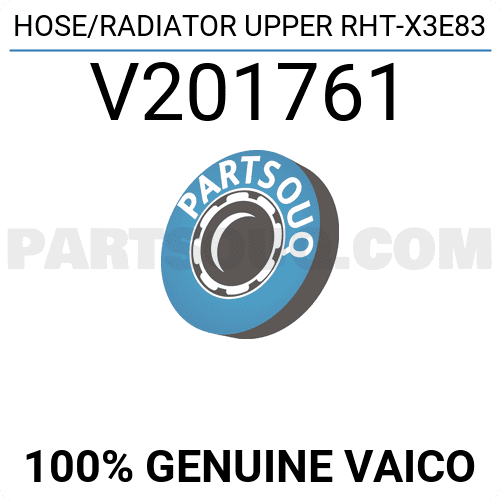HOSE/RADIATOR UPPER RHT-X3E83 V201761 | Vaico Parts | PartSouq