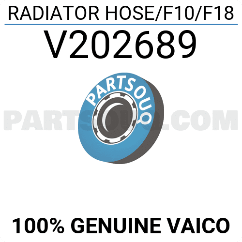 RADIATOR HOSE/F10/F18 V202689 | Vaico Parts | PartSouq