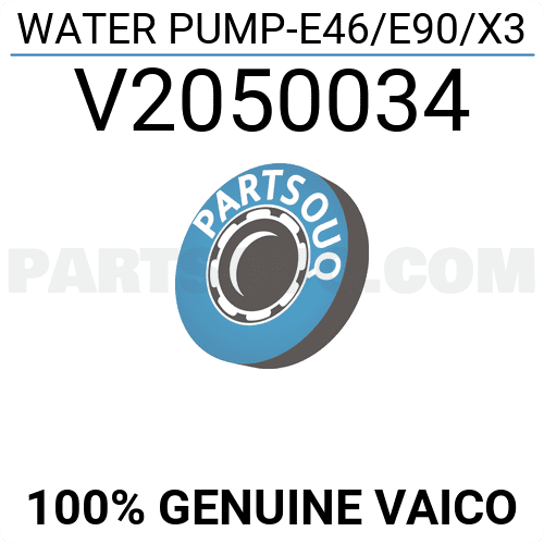 WATER PUMP-E46/E90/X3 V2050034 | Vaico Parts | PartSouq