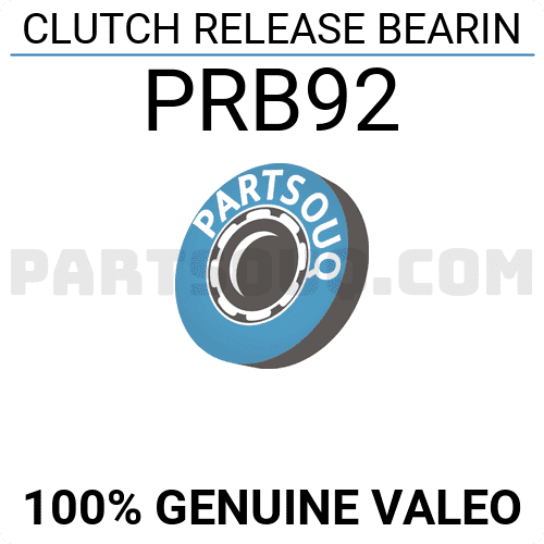 CLUTCH RELEASE BEARIN PRB92 | Valeo Parts | PartSouq