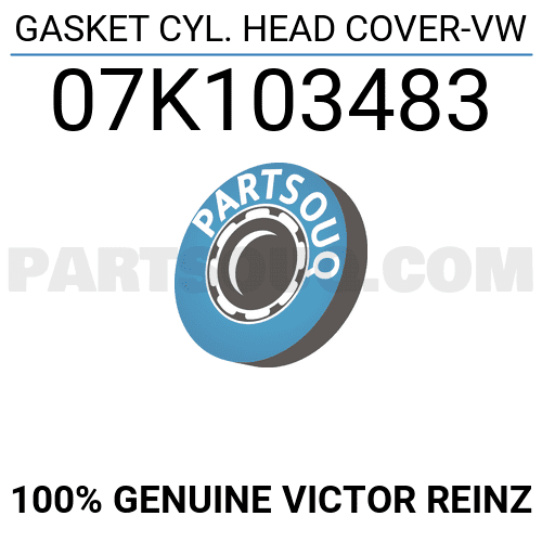 GASKET CYL. HEAD COVER-VW 07K103483 | Victor Reinz Parts | PartSouq