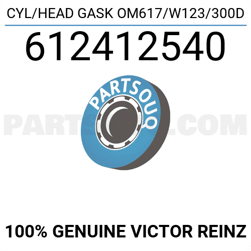 CYL/HEAD GASK OM617/W123/300D 612412540 | Victor Reinz Parts | PartSouq