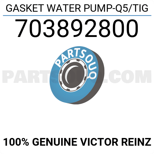 GASKET WATER PUMP-Q5/TIG 703892800 | Victor Reinz Parts | PartSouq