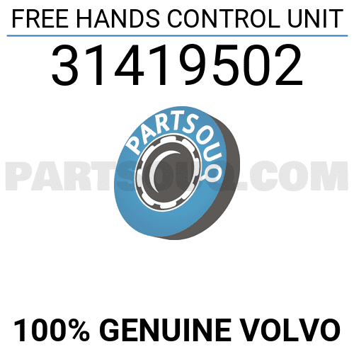 FREE HANDS CONTROL UNIT 31419502 | Volvo Parts | PartSouq