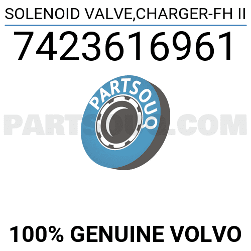 SOLENOID VALVE,CHARGER-FH II 7423616961 | Volvo Parts | PartSouq