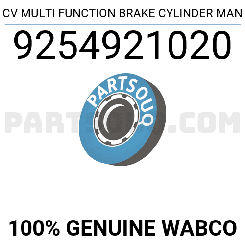CV MULTI FUNCTION BRAKE CYLINDER MAN 9254921020 | Wabco Parts | PartSouq