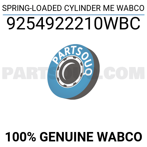 SPRING-LOADED CYLINDER ME WABCO 9254922210WBC | Wabco Parts | PartSouq