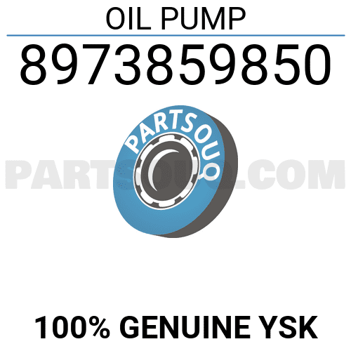 OIL PUMP 8973859850 | YSK Parts | PartSouq