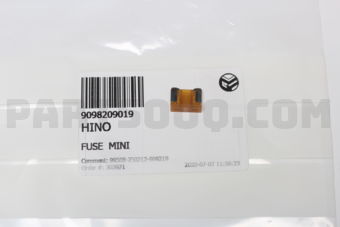 FUSE MINI 9098209019 | HINO Parts | PartSouq