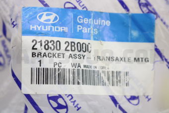 BRACKET ASSY-TRANSAXLE MTG 218302B000 | Hyundai / KIA Parts | PartSouq