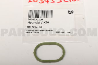 OIL SEAL RR 263453C100 | Hyundai / KIA Parts | PartSouq