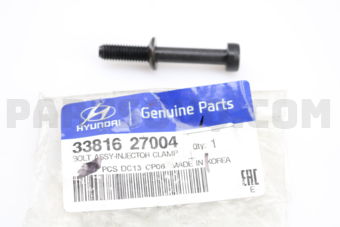 BOLT ASSY-INJECTOR CLAMP 3381627004 | Hyundai / KIA Parts | PartSouq