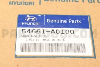 STRUT ASSY-FR,RH (W/O OIL) 54661A0100 | Hyundai / KIA Parts | PartSouq