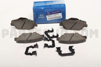 PAD KIT-FRONT DISC BRAKE 58101A0A00 | Hyundai / KIA Parts | PartSouq